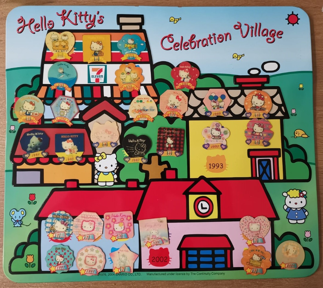 Hello Kitty 31 years Magnet collection, Hobbies & Toys, Memorabilia ...