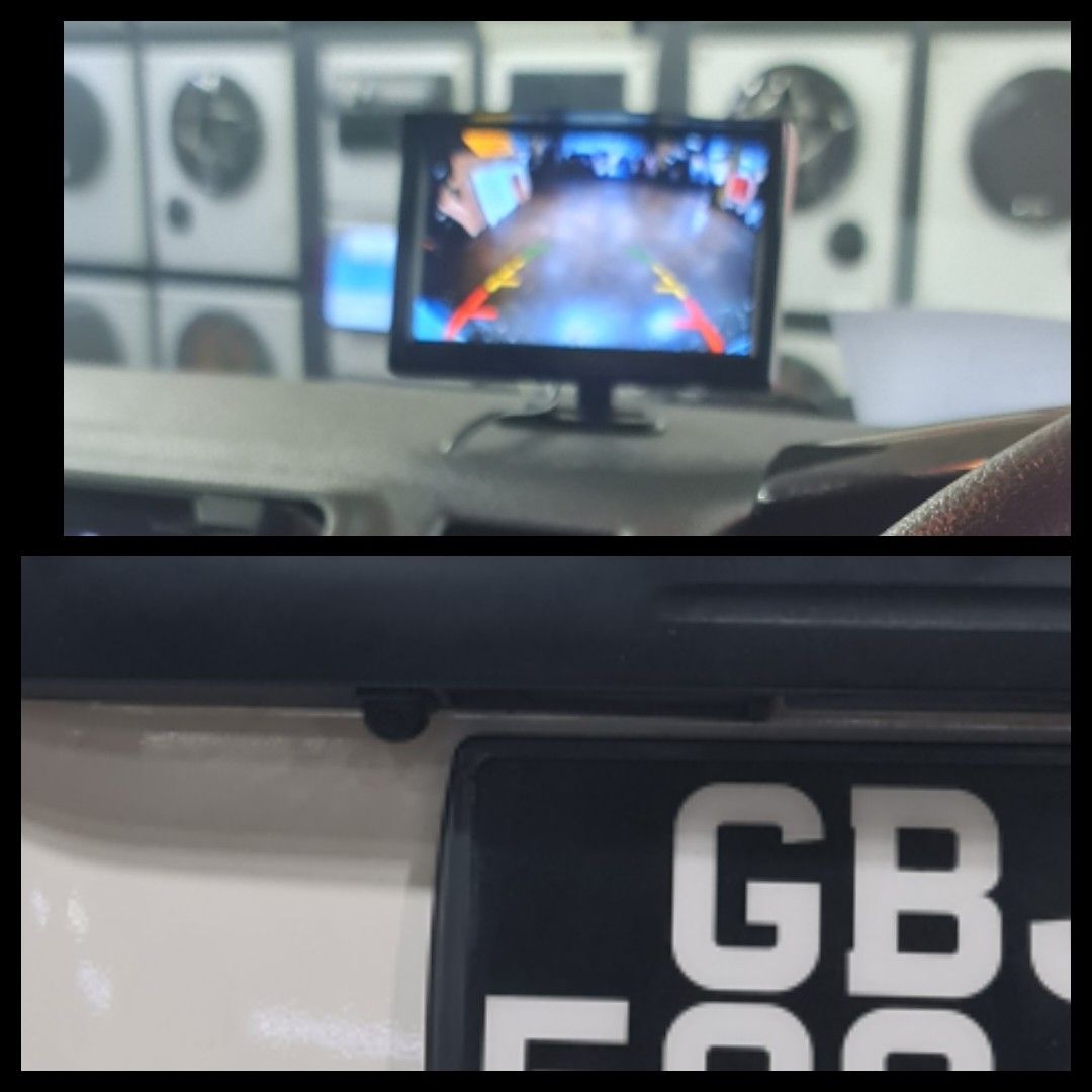 Hiace rear view monitor with Reverse camera., Car Accessories ...