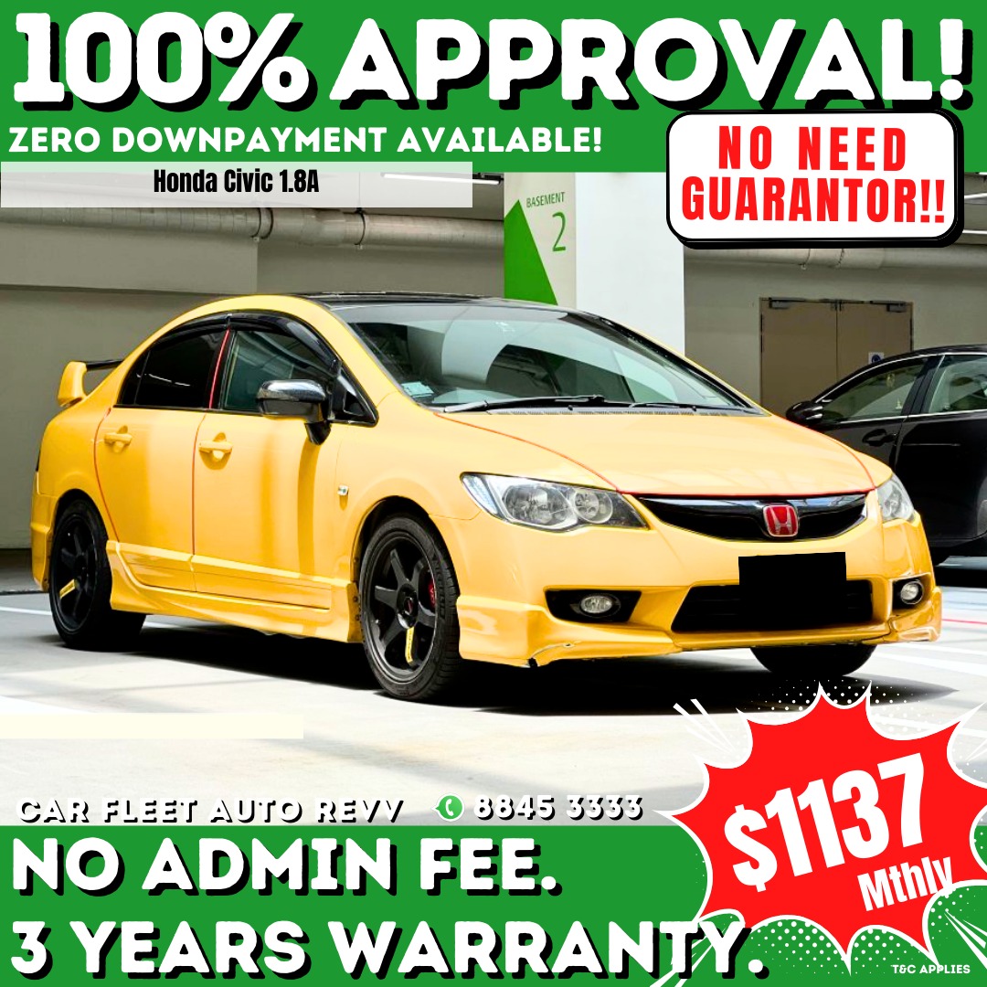 Honda Civic 1.8 (A), Cars, Used Cars on Carousell