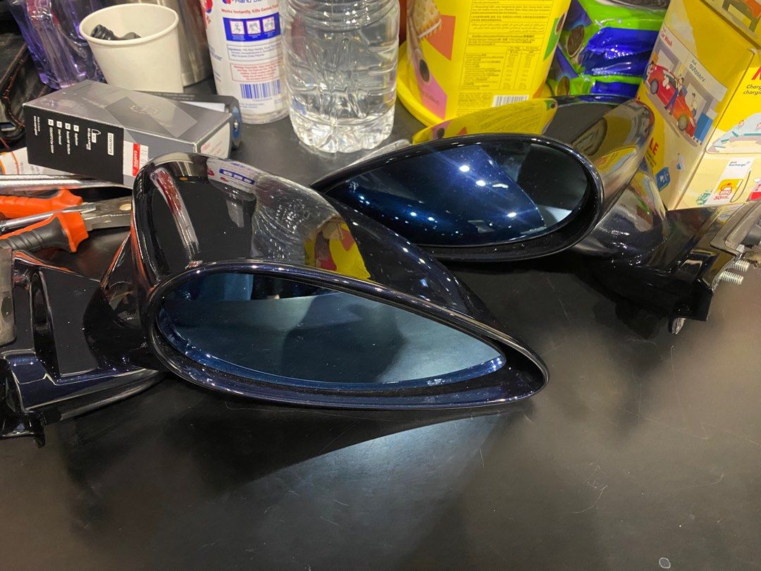 Honda Fit Ge spoon mirror, Car Accessories, Accessories on Carousell