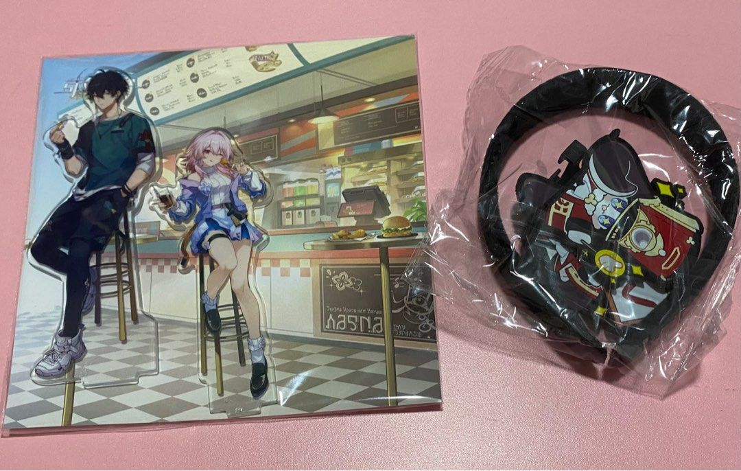 Honkai Star Rail Cafe Collab Dan Heng March Pom Pom Items Standee ...