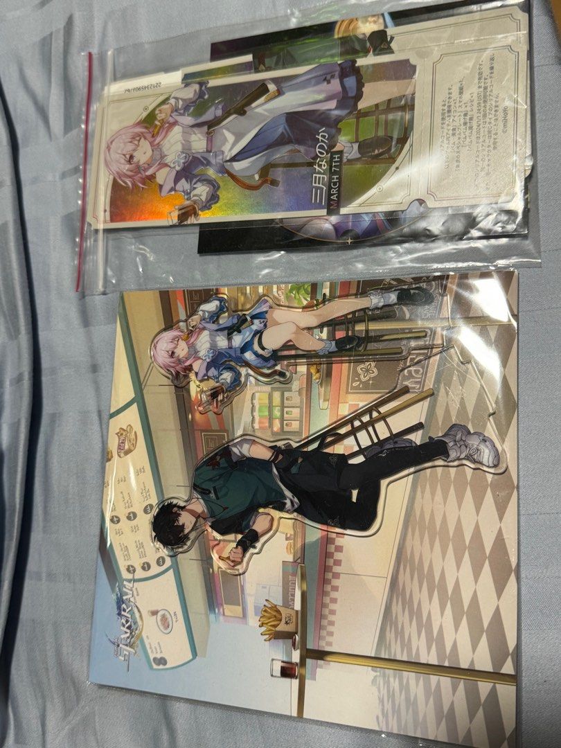 Honkai star rail cafe collab set, Hobbies & Toys, Memorabilia ...