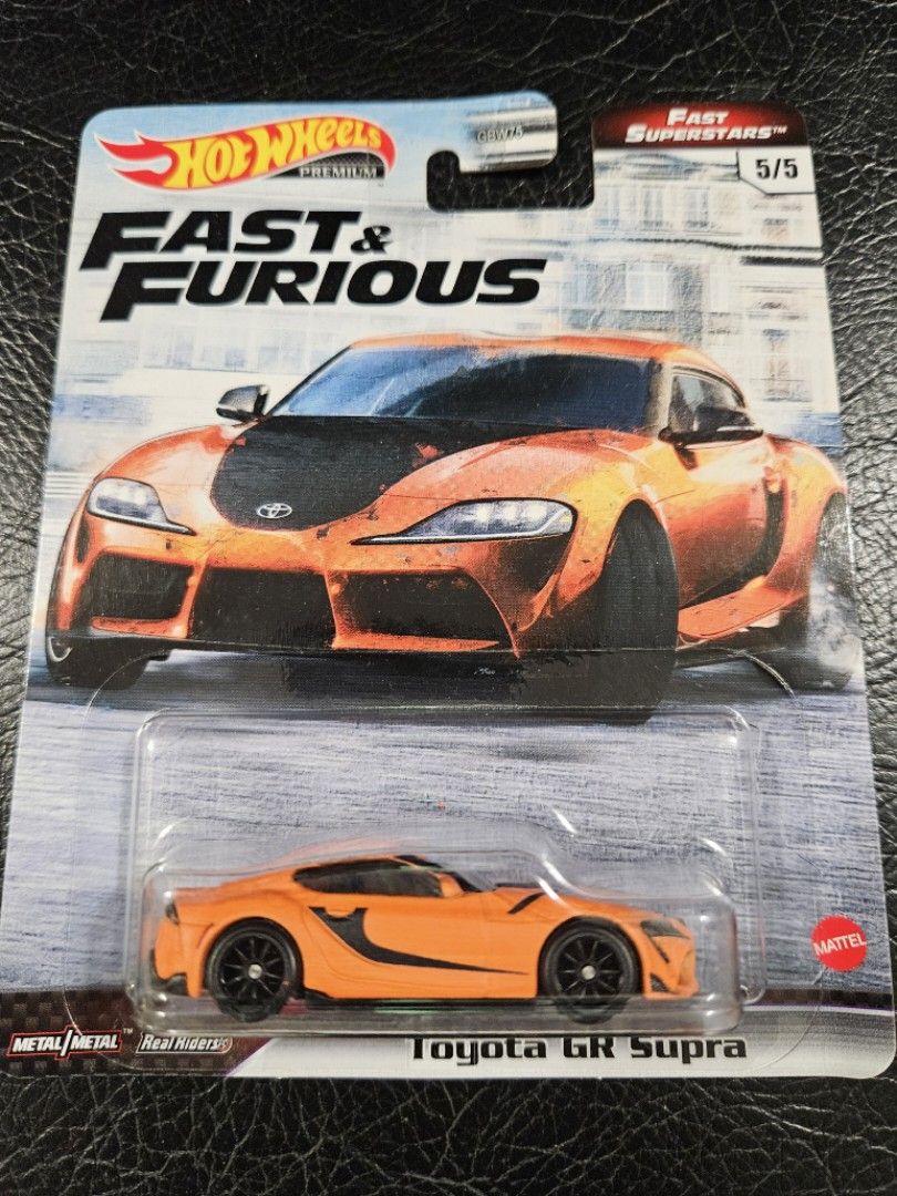 Hotwheels Premium FnF Toyota Supra, Hobbies & Toys, Toys & Games on ...