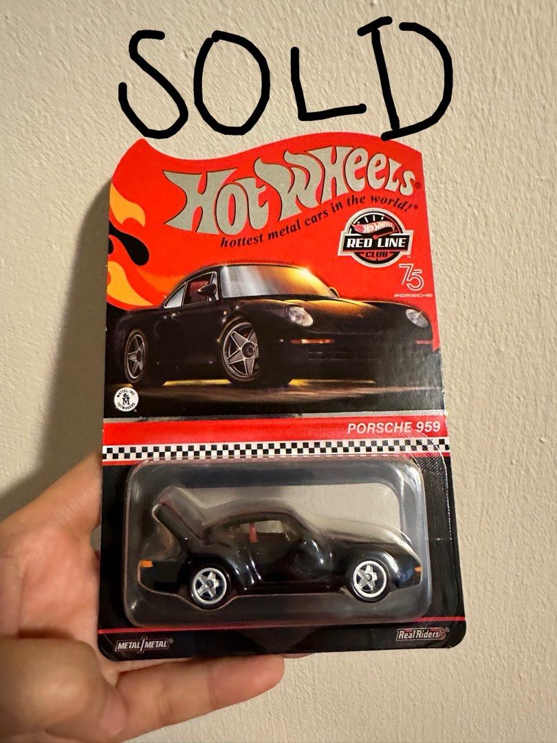 Hotwheels RLC Porsche 959, Hobbies & Toys, Toys & Games on Carousell