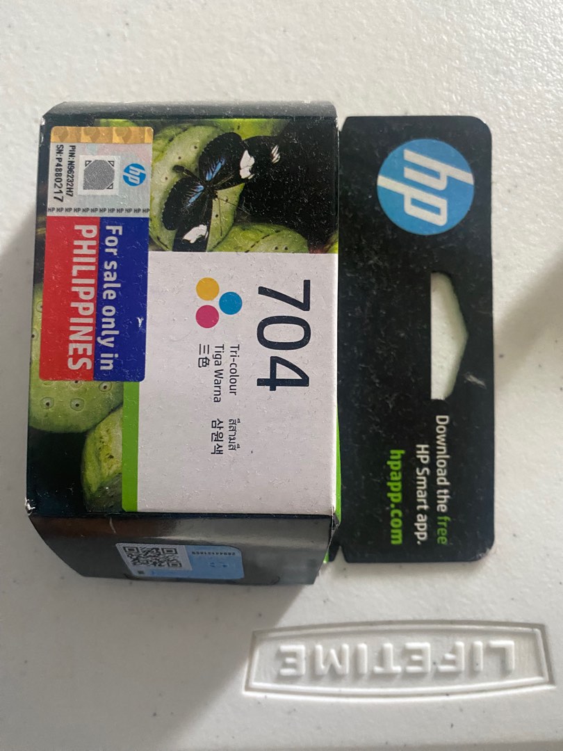 HP ink 704 new, Computers & Tech, Printers, Scanners & Copiers on Carousell
