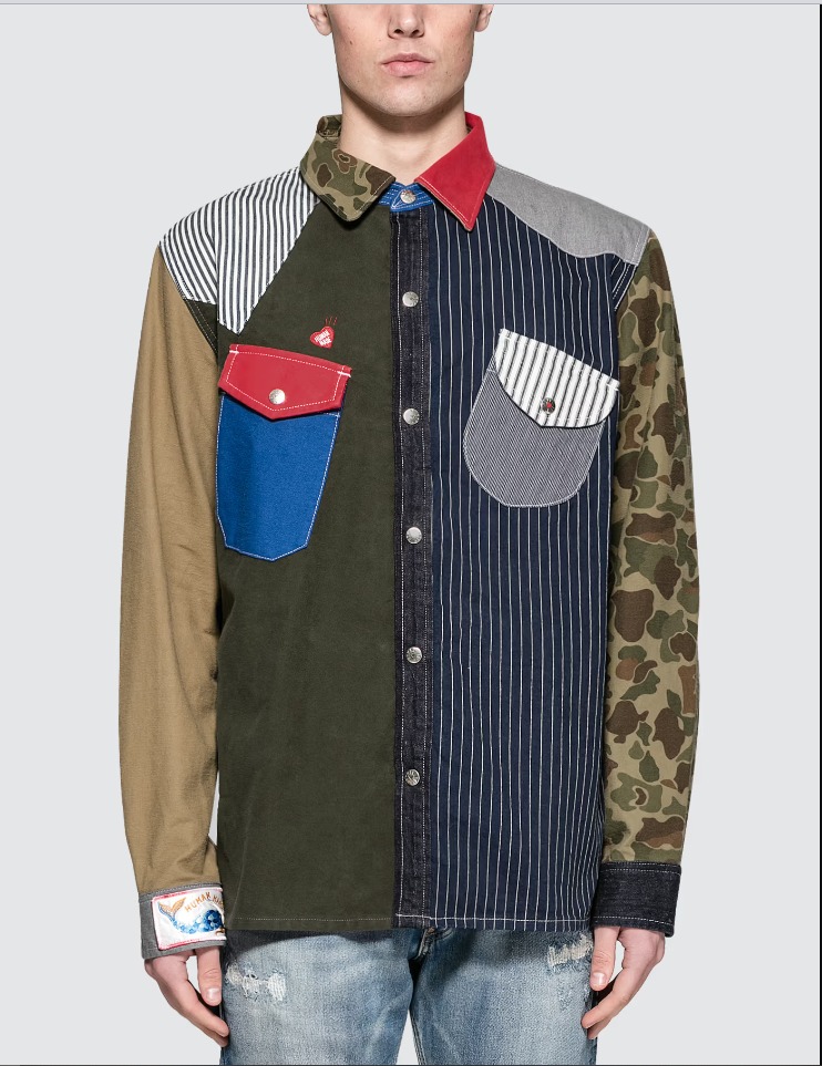 HUMAN MADE CRAZY BUTTON SHIRT, Men's Fashion, Tops & Sets, Formal ...