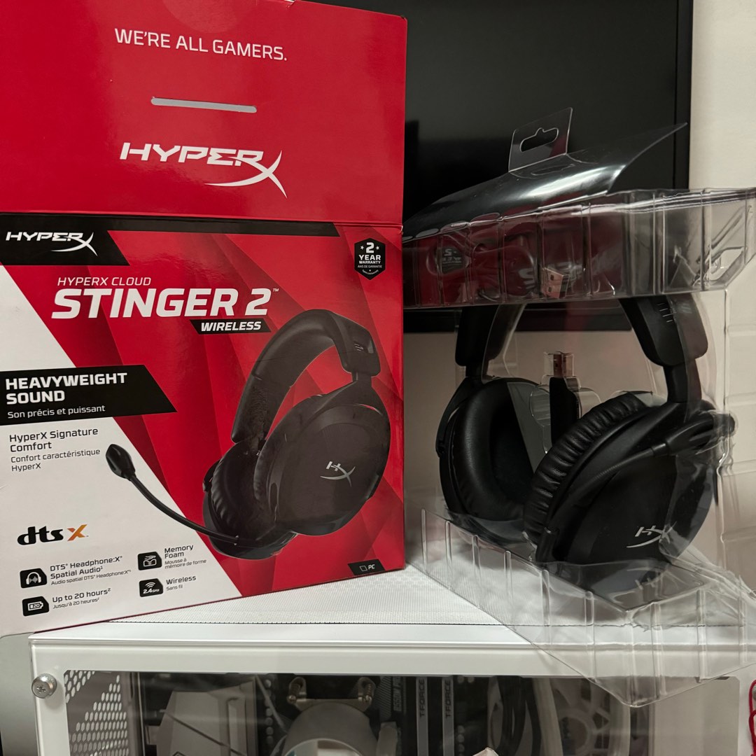 HyperX Cloud Stinger 2 Wireless Gaming Headphones, Audio, Headphones ...