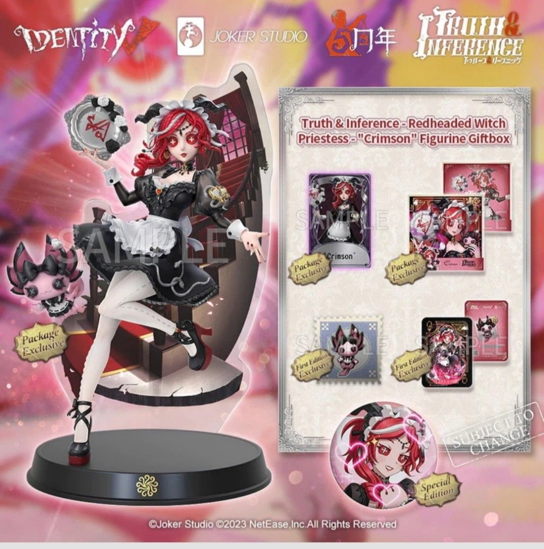 Identity V 5 idv 5th anniversary gift box truth and & inference ...