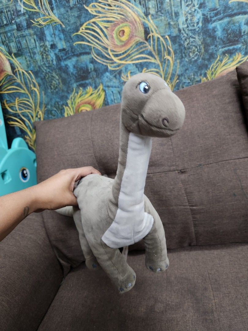 Ikea Dino Soft Toy, plush toy, Hobbies & Toys, Toys & Games on Carousell