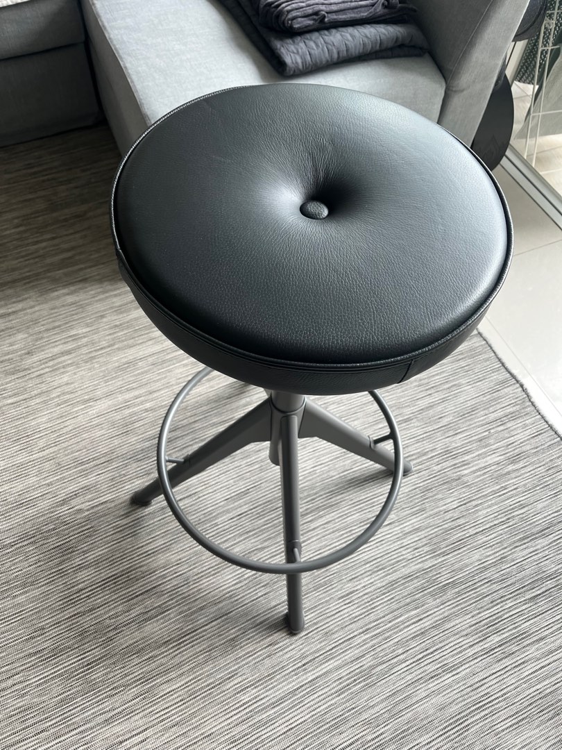 Ikea Trollberget, active sit/stand support, black, 傢俬＆家居, 傢俬, 椅子 ...