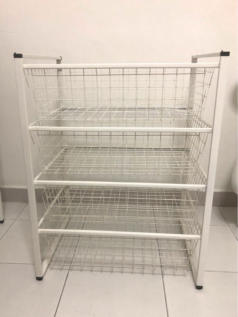 Clothes or pantry organiser - Ikea Wire Basket, Furniture & Home Living ...