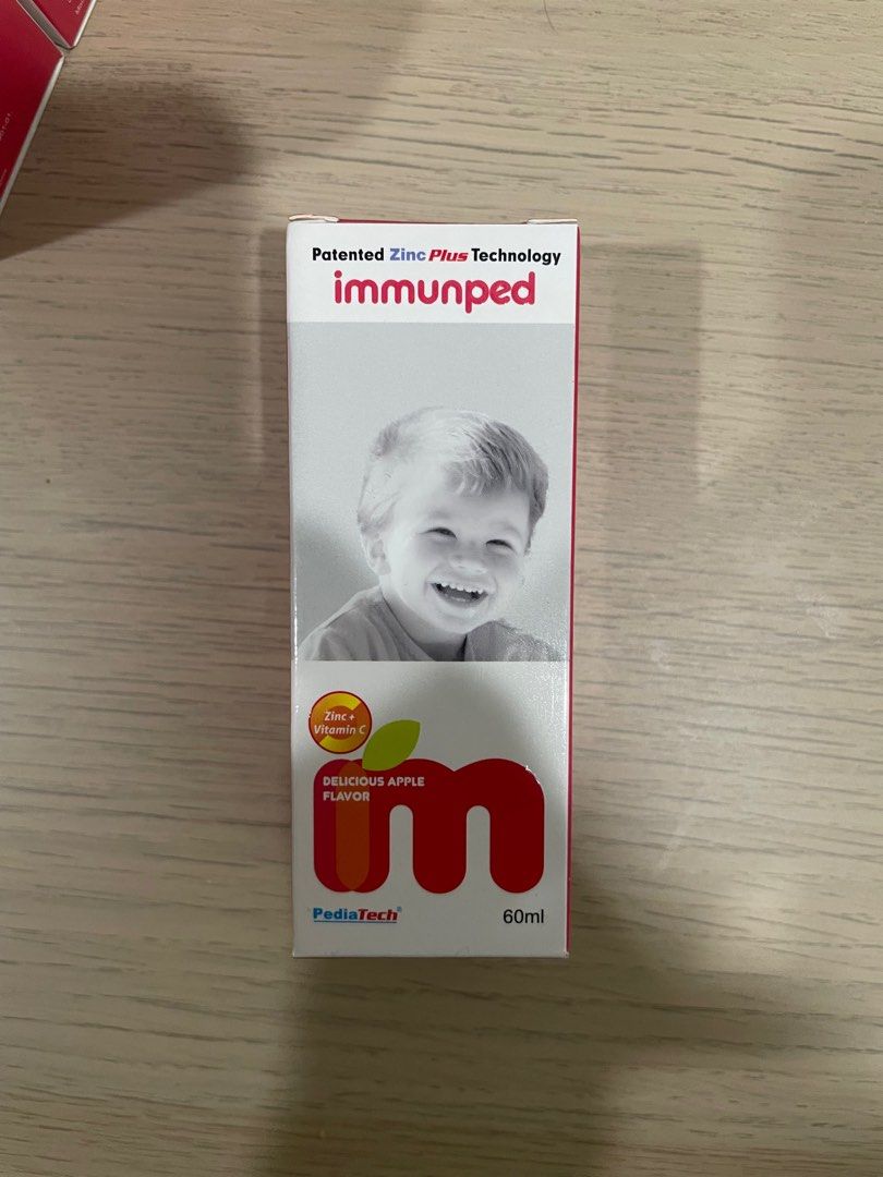 Immunped zinc plus & vitamin C, Health & Nutrition, Health Supplements ...