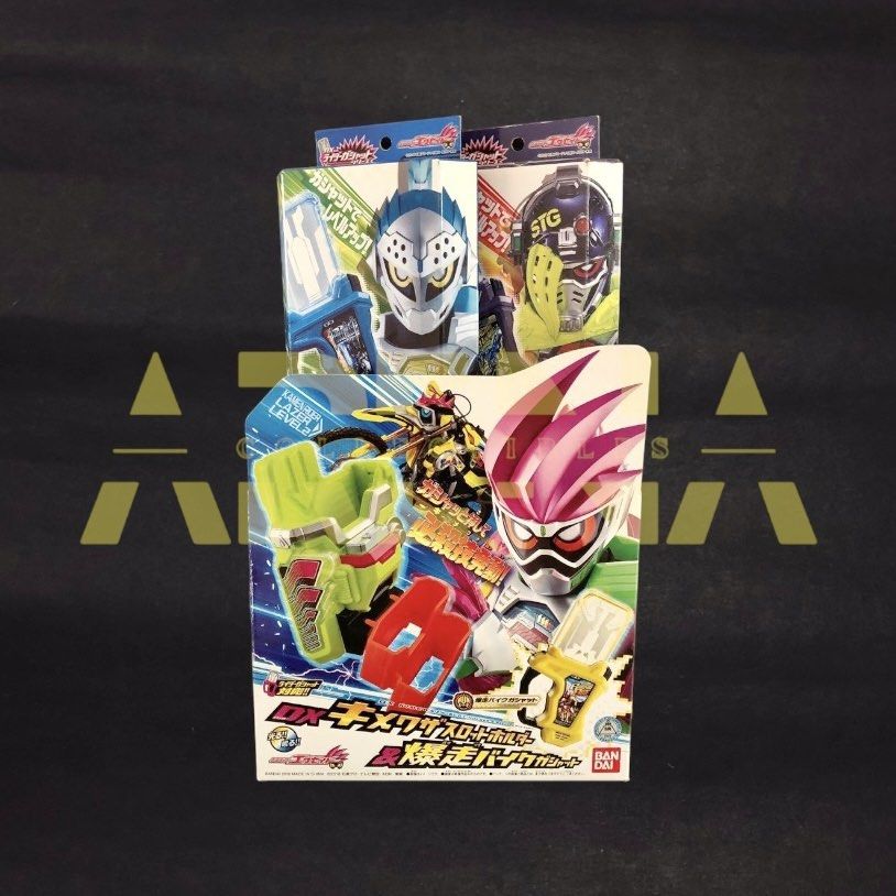 [In Stock] Kamen Rider Ex-Aid DX Gamer Driver + Buggle Driver + Gashat ...