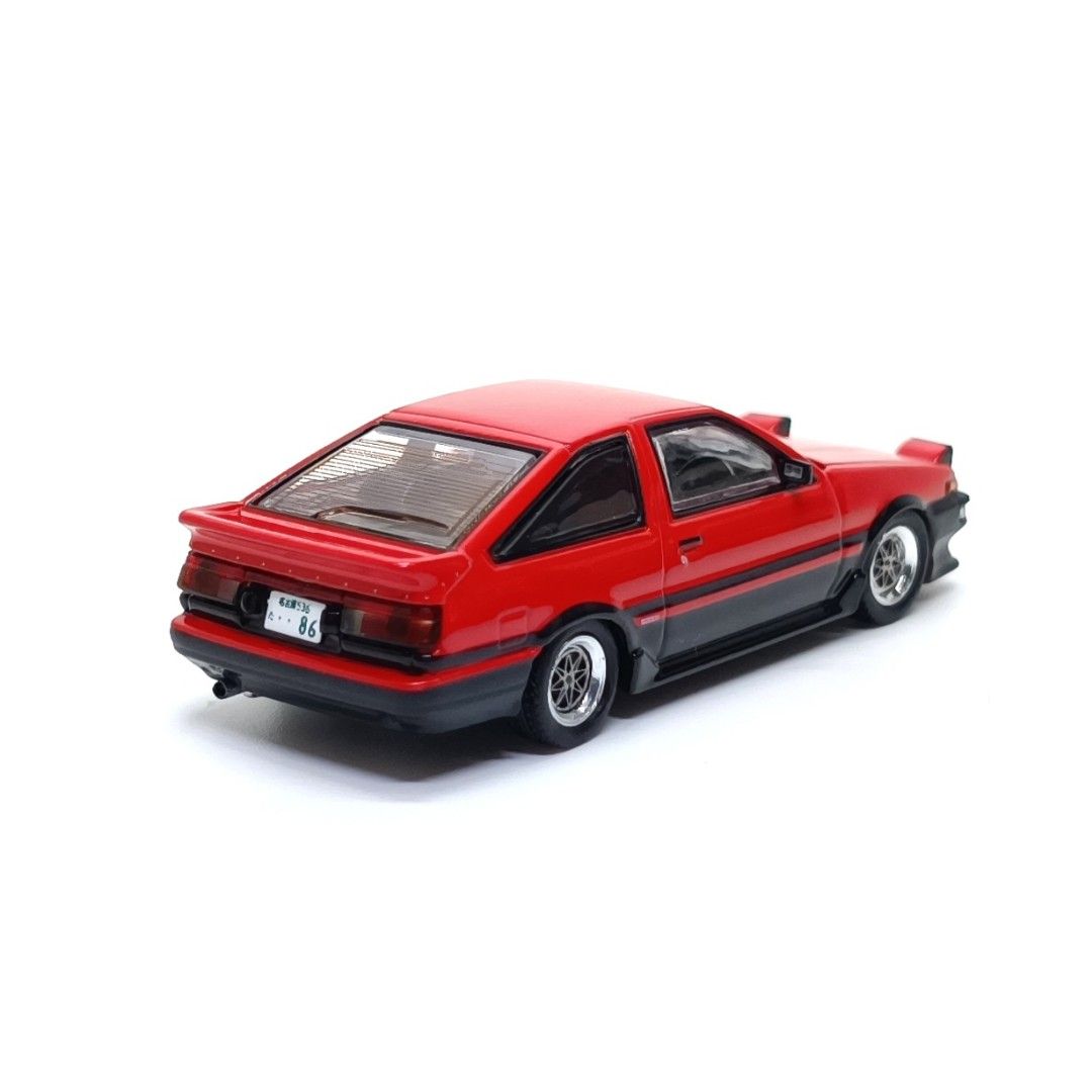 INNO64 IN64-AE86T-RED Toyota Sprinter Trueno AE86 Red, 汽車配件, 其他 - Carousell