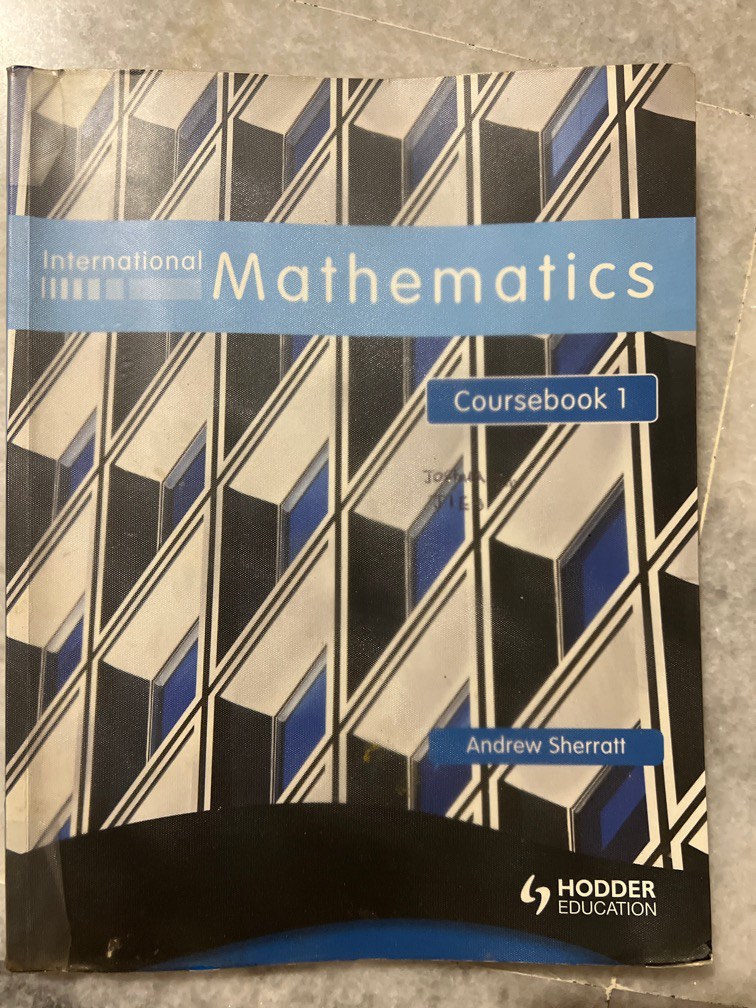 International Mathematics Coursebook 1 HODDER EDUCATION, Hobbies & Toys ...