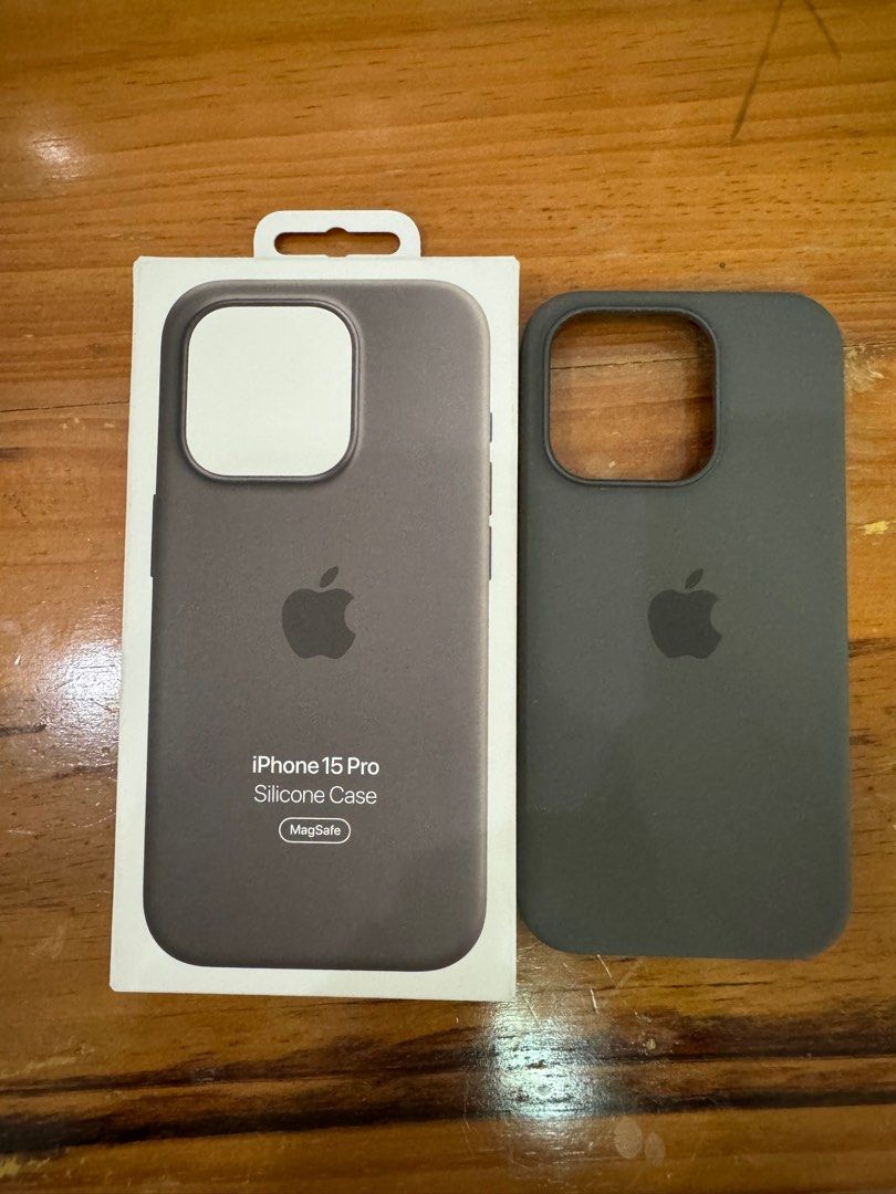 Iphone 15 pro apple silicone case CLAY, Mobile Phones & Gadgets, Mobile ...