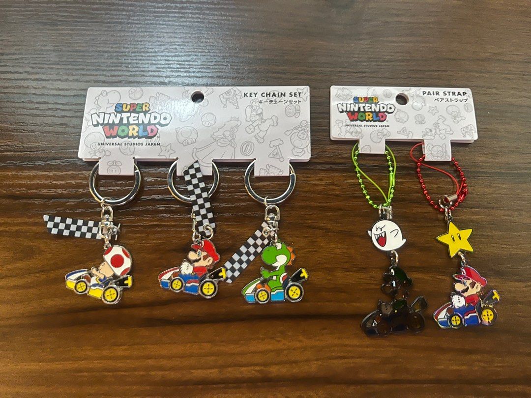 Japan Super Nintendo world keychains, Hobbies & Toys, Toys & Games on ...