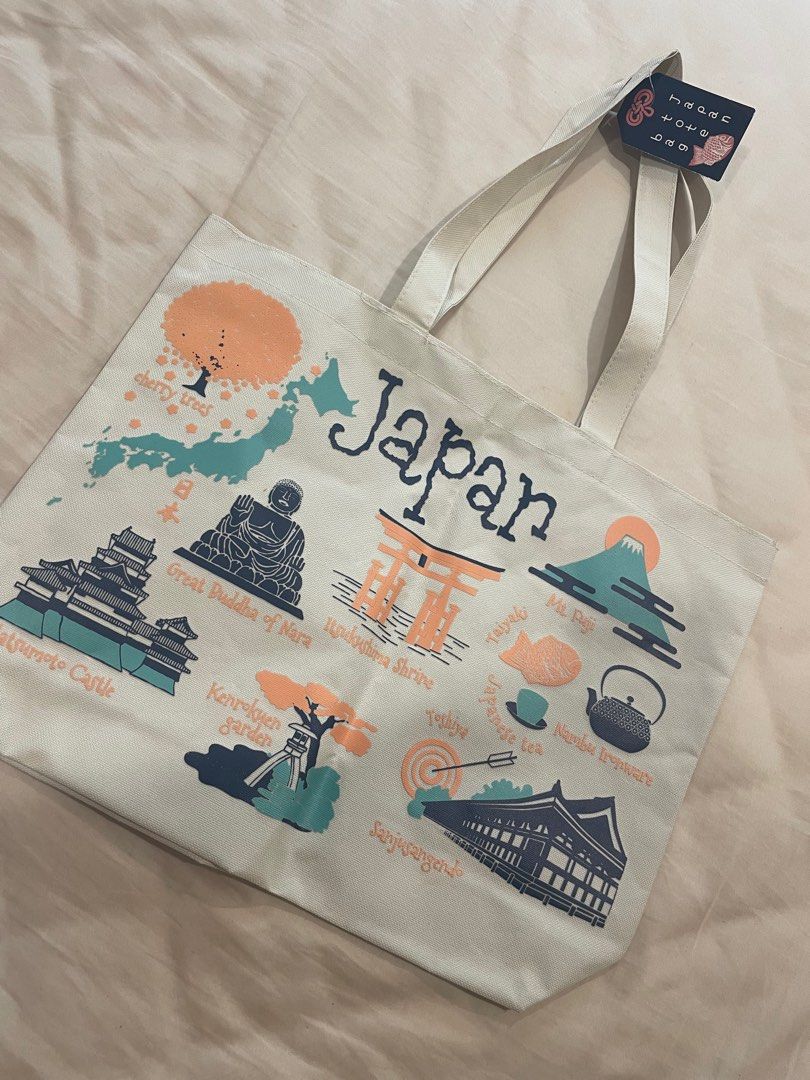 Japan Tote Bag, Women's Fashion, Bags & Wallets, Tote Bags on Carousell