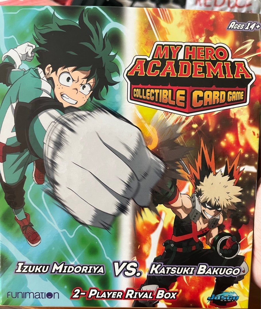 Jasco UniVersus My Hero Academia MHA CCG Binder Cards (83% set complete ...