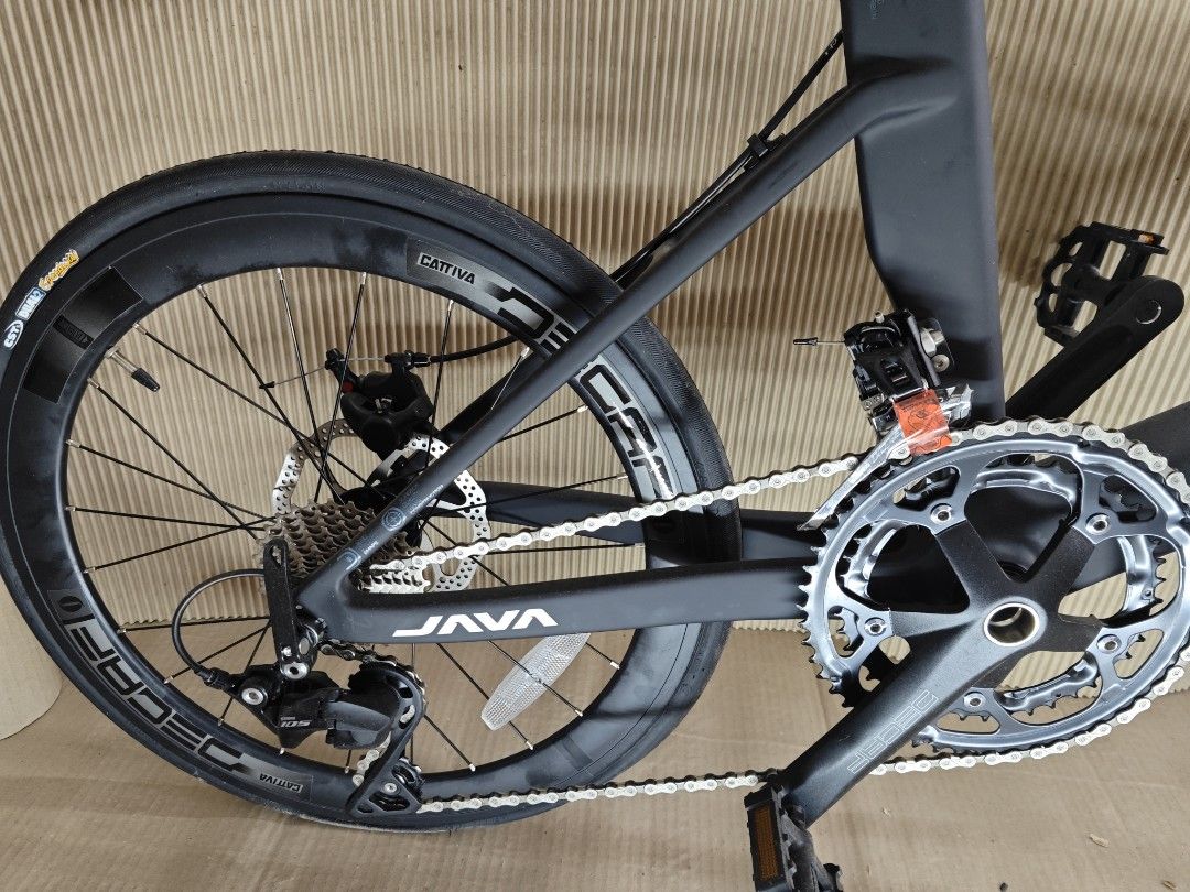 Java CL Mini Velo 22 speeds Carbon frame and fork, Sports Equipment ...