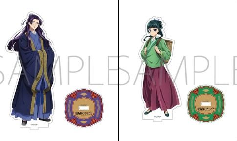 Jinshi & Mao Mao Acrylic Stand Set - The Apothecary Diaries, Hobbies ...