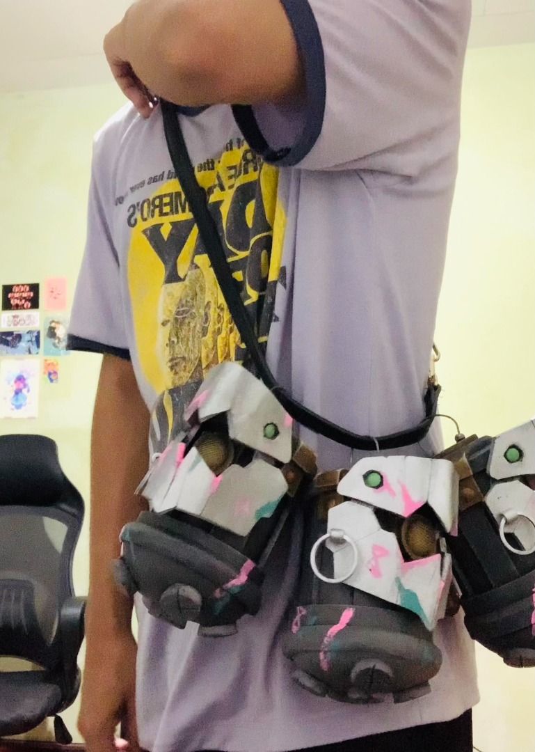 Jinx Arcane Flame Chompers (Arcane Jinx League of Legends Cosplay ...