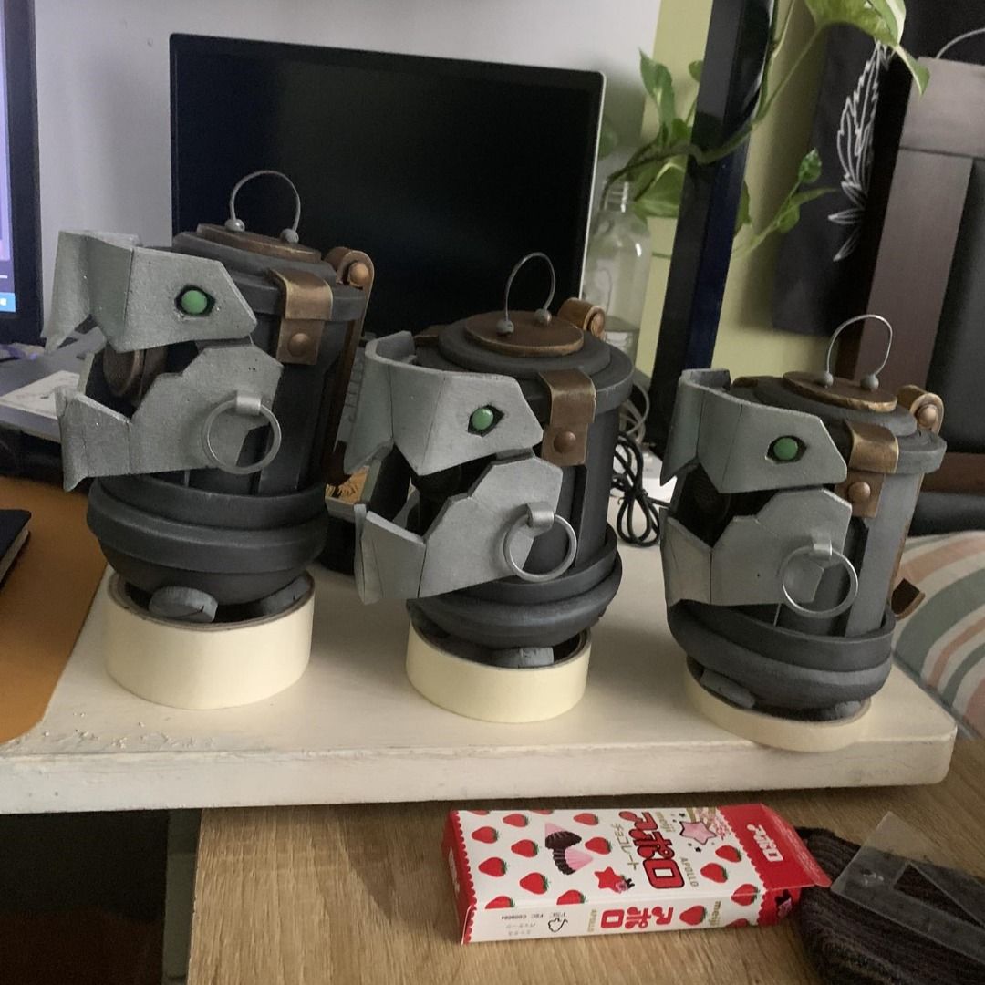 Jinx Arcane Flame Chompers (Arcane Jinx League of Legends Cosplay ...