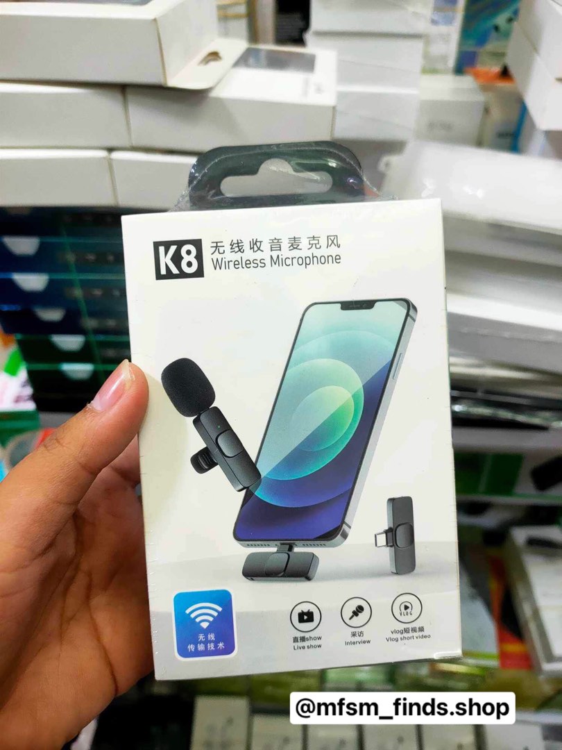 K8 Wireless Microphone, Mobile Phones & Gadgets, Other Gadgets on Carousell