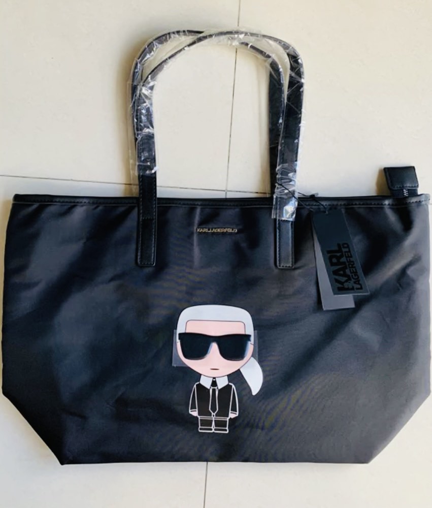 Karl Lagerfeld Tote Bag, Women's Fashion, Bags & Wallets, Tote Bags on ...