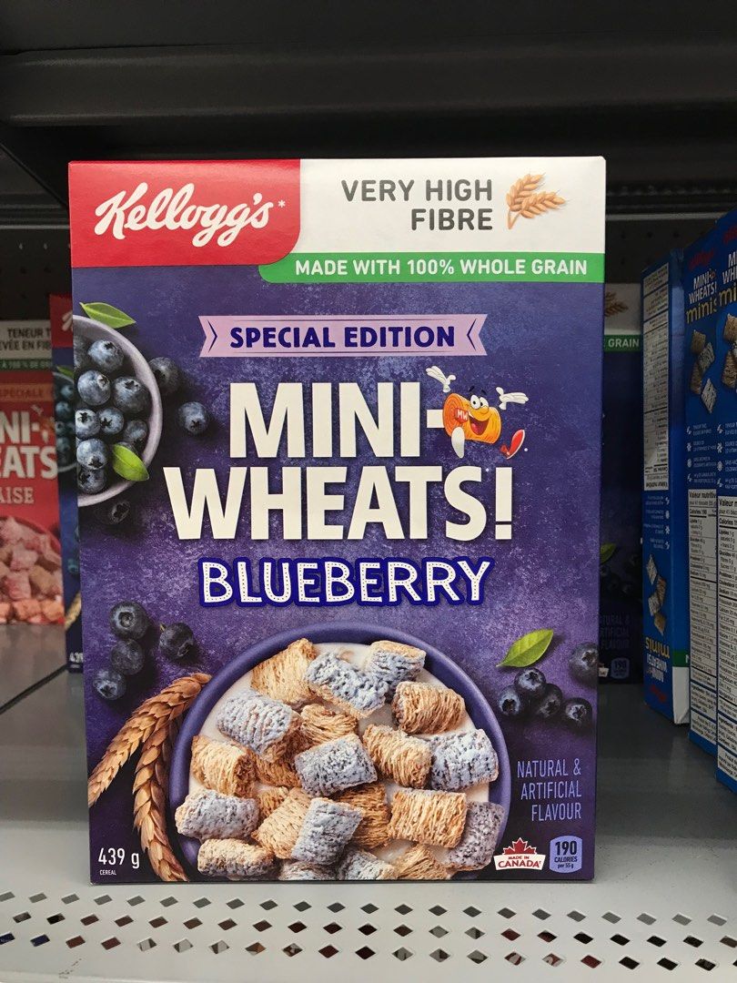 mini wheats strawberry flavour