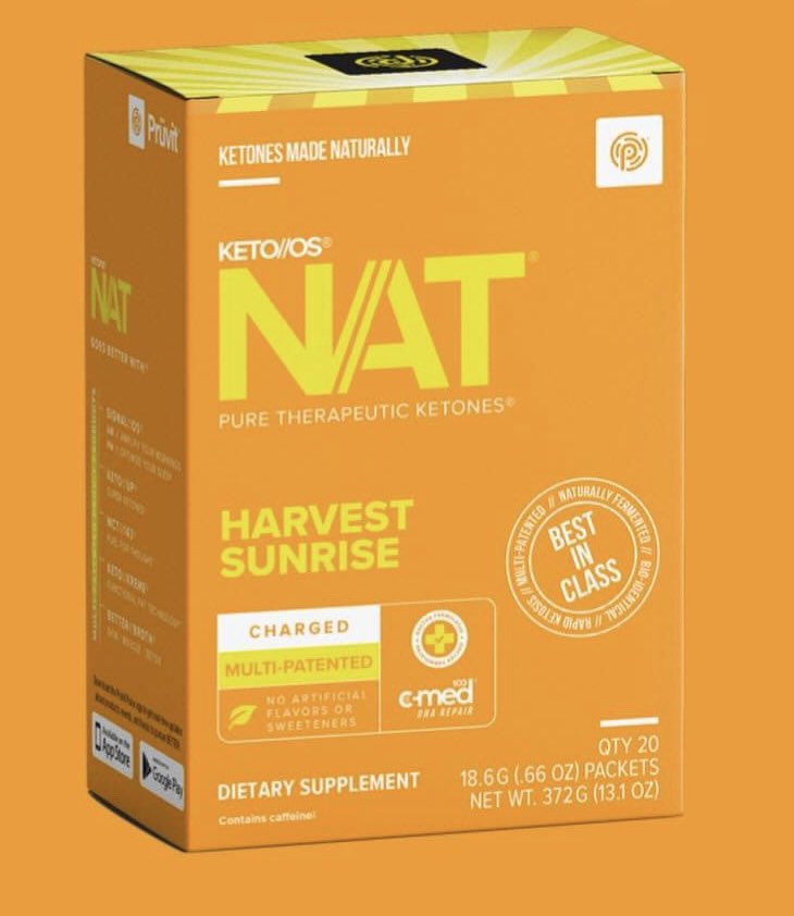 Keto Pruvit Ketones Harvest Sunrise, Health & Nutrition, Health ...