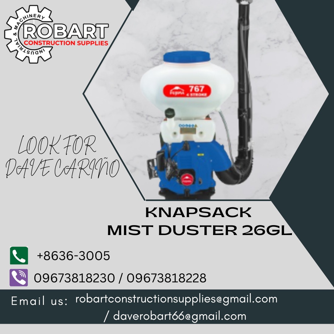 KNAPSACK MIST DUSTER 26L, Commercial & Industrial, Construction Tools & Equipment on Carousell