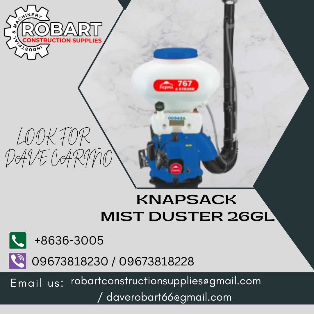 KNAPSACK MIST DUSTER 26L, Commercial & Industrial, Construction Tools & Equipment on Carousell