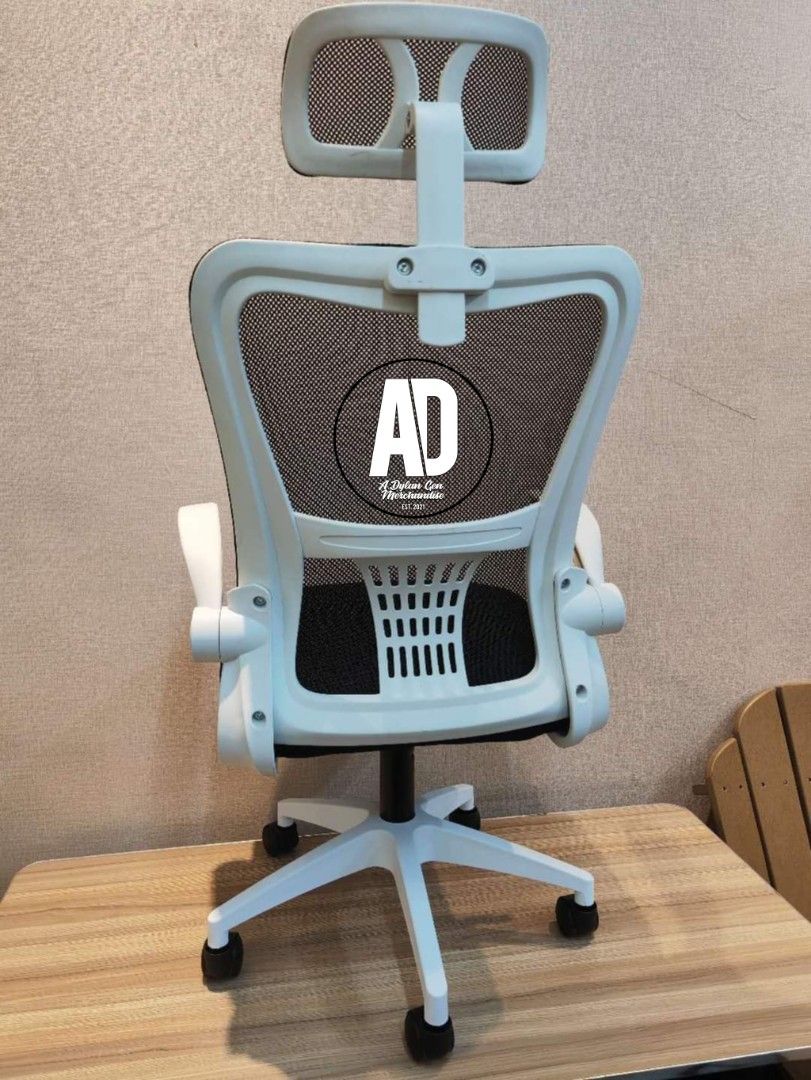 KOREAN OFFICE CHAIR ERGONOMIC OFFICE CHAIR, Furniture & Home Living ...
