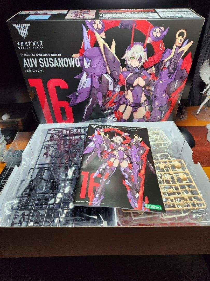 Kotobukiya Megami Device AUV Susanowo gunpla 30minutes mission 30 ...