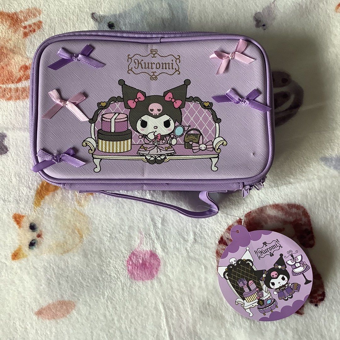kuromi cosmetic pouch, Women's Fashion, Bags & Wallets, Purses ...
