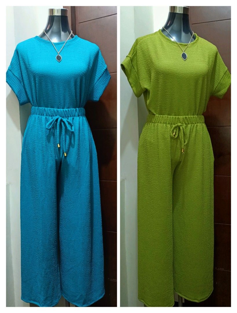 Large - 47" bust Set Pants, Women's Fashion, Dresses & Sets, Sets or ...