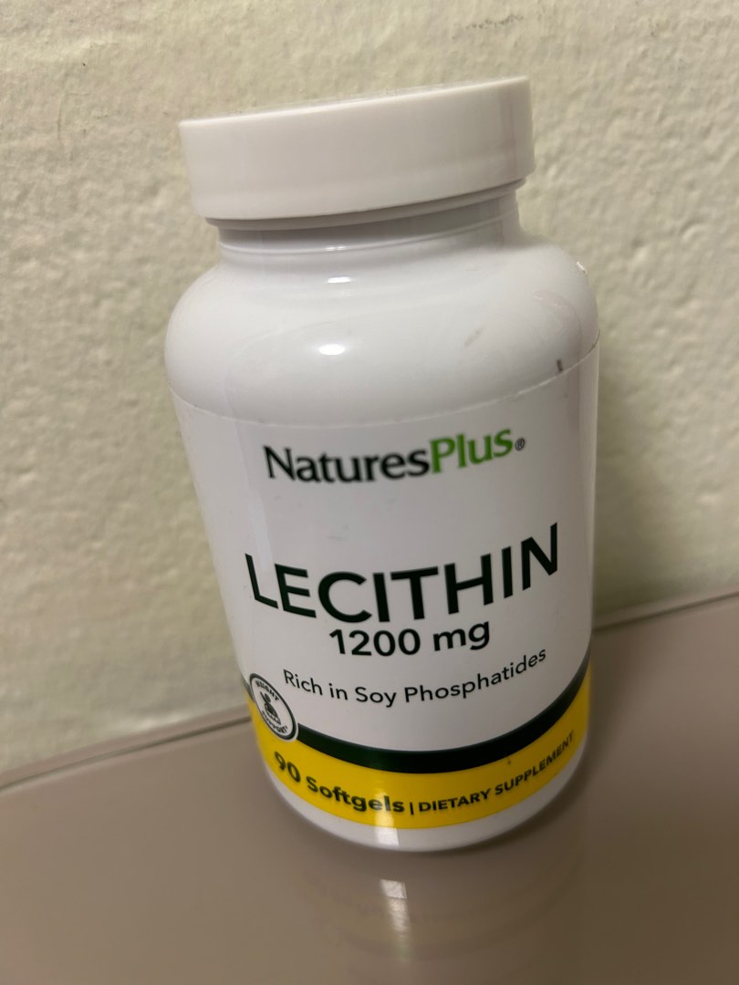 Lecithin 1200mg, Health & Nutrition, Health Supplements, Vitamins ...