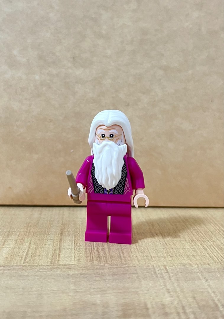 Lego Minifigure Harry Potter - Dumbledore, Magenta Robe (HP350 ...