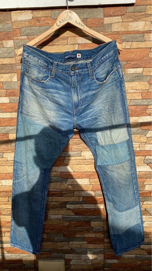 Levis 502 Made & Crafted Japan Selvedge Taper Jeans, Men's Fashion ...