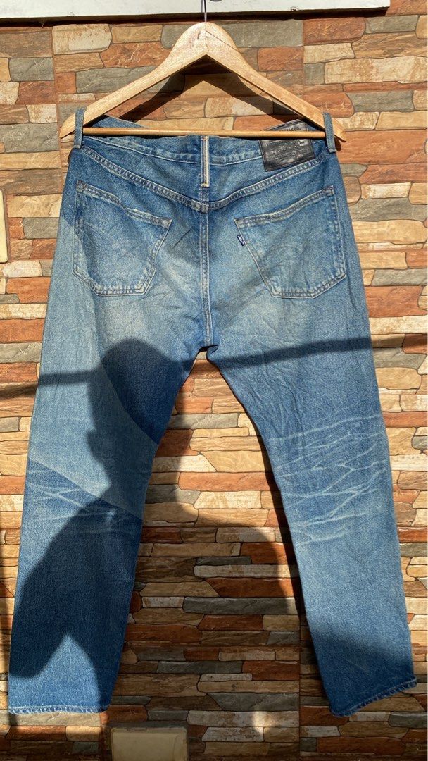 Levis 502 Made & Crafted Japan Selvedge Taper Jeans, Men's Fashion ...