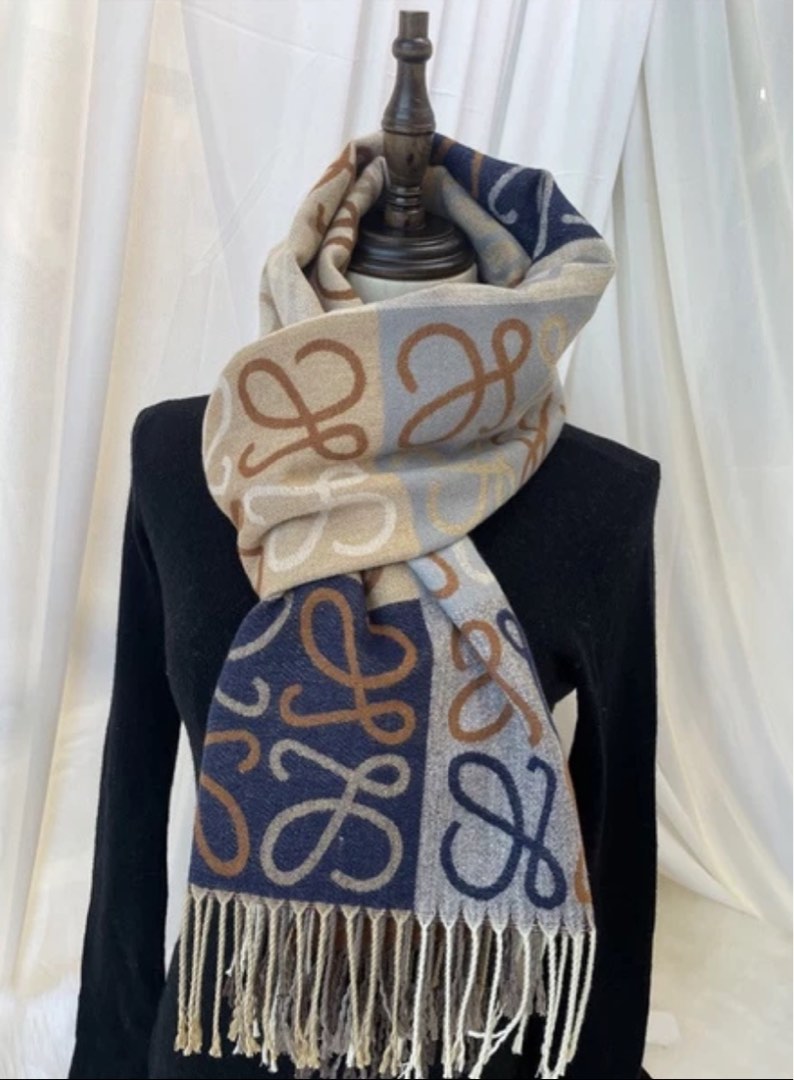 Loewe scarf shawl pre order, Women's Fashion, Watches & Accessories ...