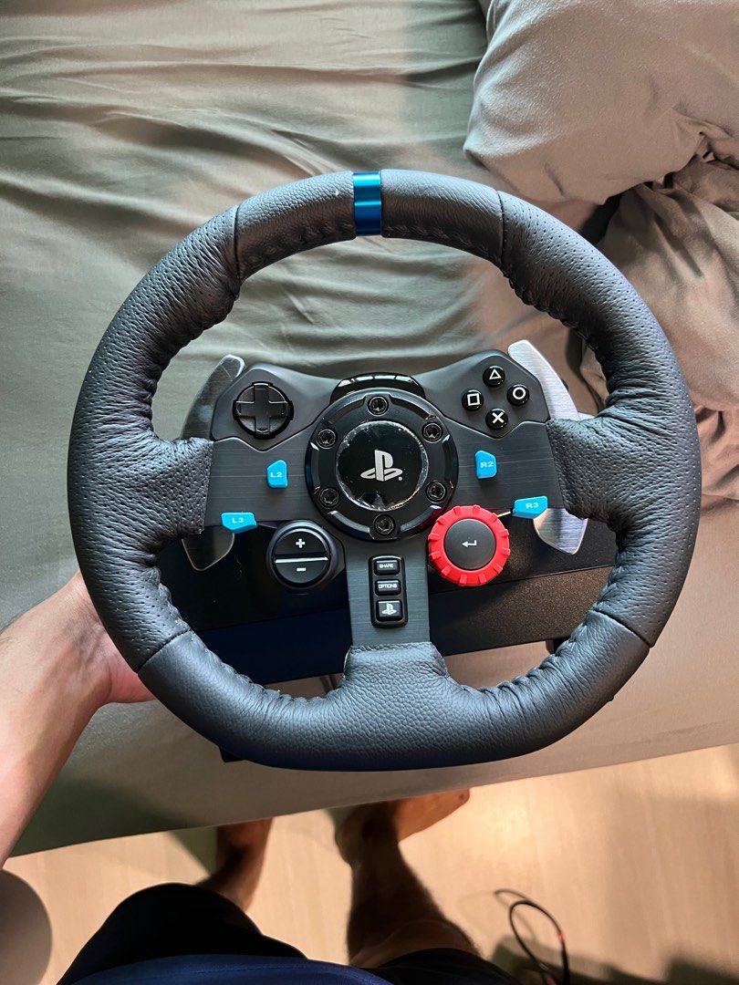 Logitech G29 Steering Wheel + Logitech shifter, Video Gaming, Gaming ...