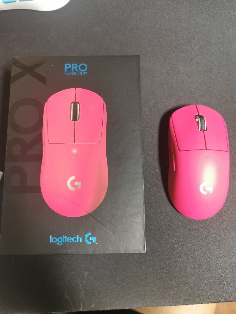 Logitech G Pro X Superlight Pink version, Computers & Tech, Parts ...