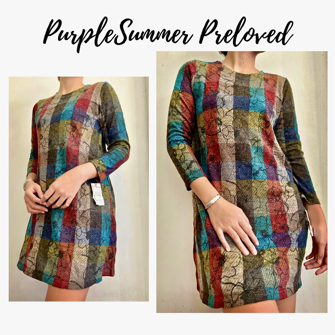 Long Sleeve Dress BN with Price Tag, Women's Fashion, Dresses & Sets ...