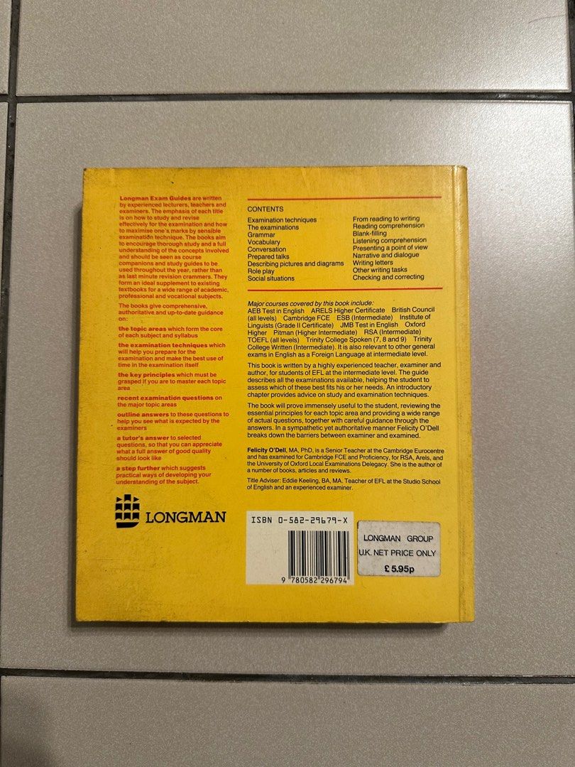 Longman Exam Guides: English As A Foreign Language Assessment Book ...