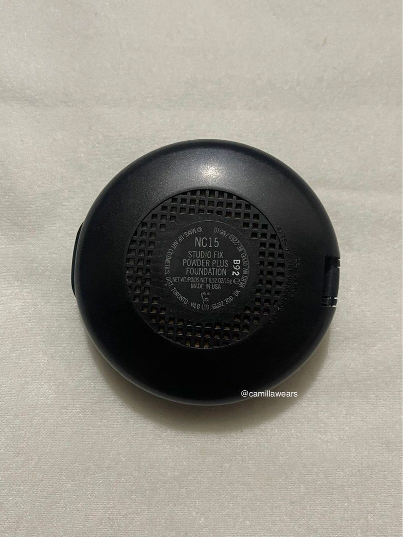 MAC Studio Fix Powder Plus Foundation - NC15, Beauty & Personal Care ...