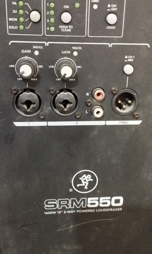 Mackie SRM 550, Audio, Soundbars, Speakers & Amplifiers on Carousell