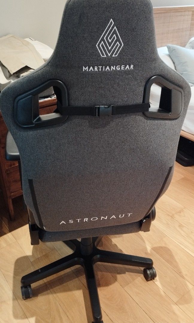 Martiangear Astronaut fabric gaming chair - iron grey, Furniture & Home ...