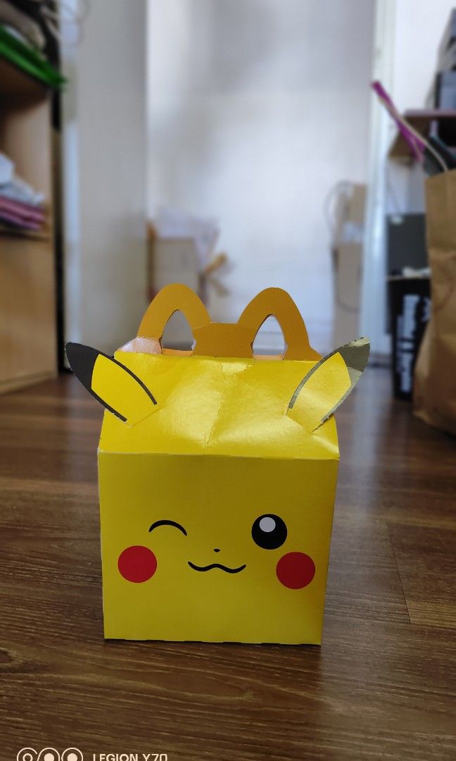 McD pikachu box, Hobbies & Toys, Toys & Games on Carousell